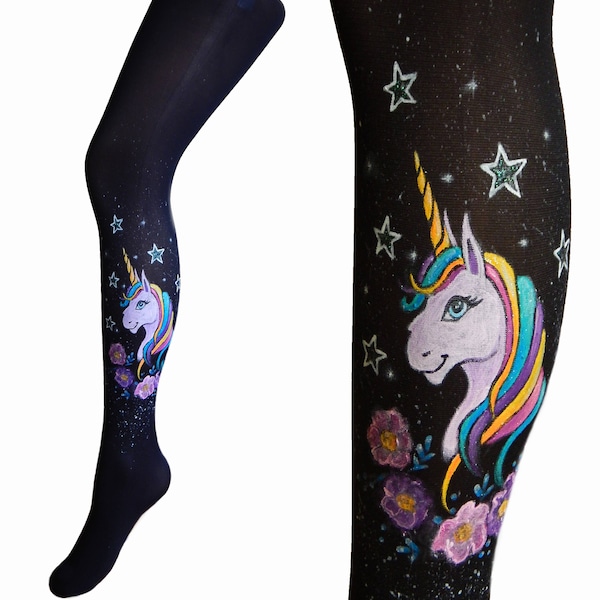 Klimt Kiss Design, Klimt Fashion, Klimt Leggings, Hand Painted Tights ...