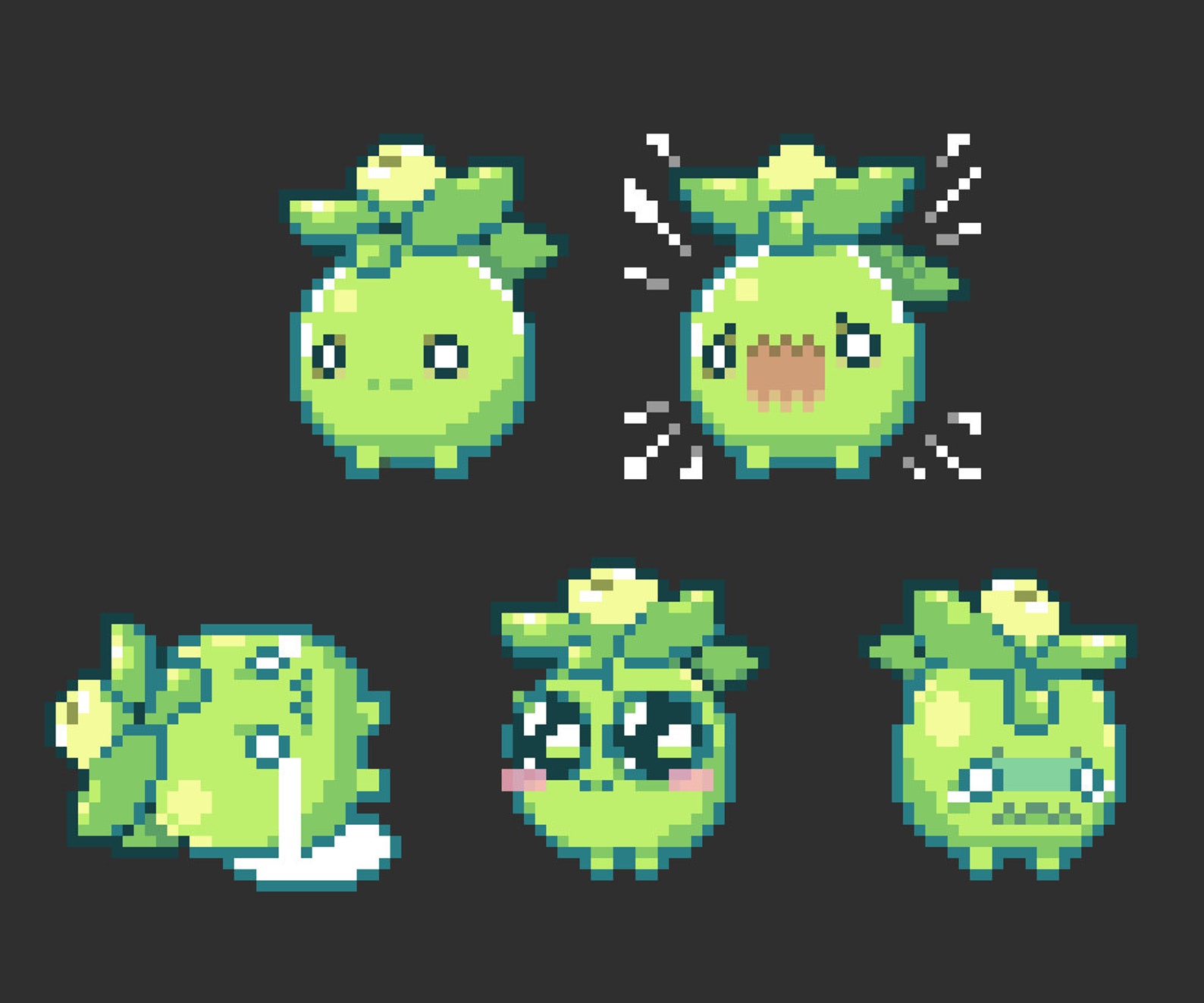 Smoliv Pokemon Emotes - Etsy