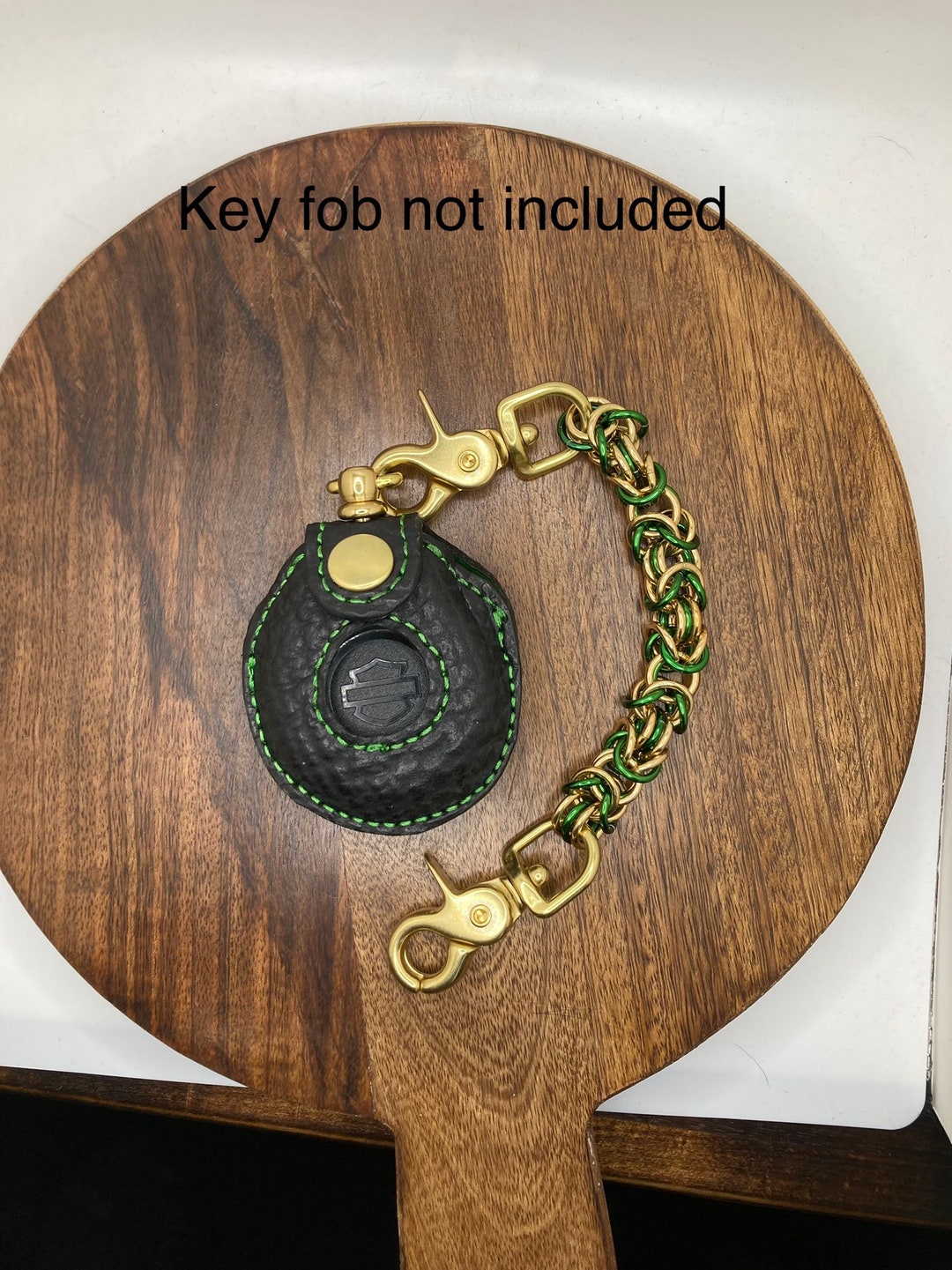 Leather Harley Key Fob Cover (key Fob Not Included) - Etsy