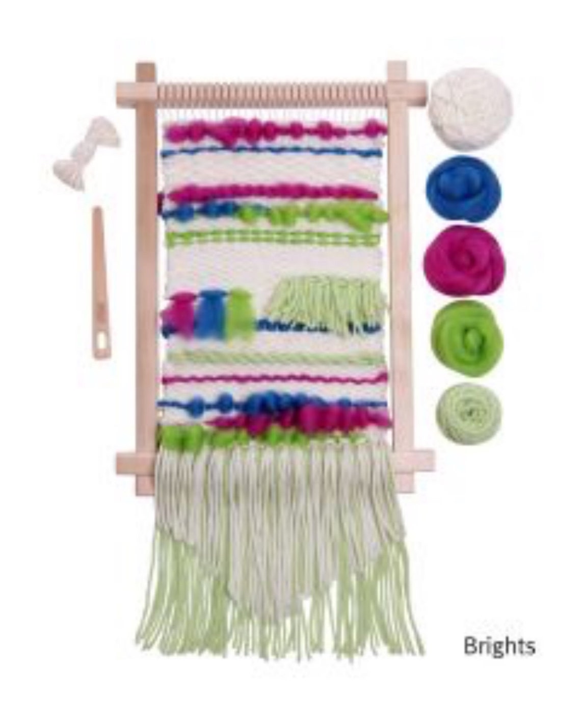 ALL INCLUSIVE Tapestry Weaving Kit Loom, Tools, Yarn, Pattern Super ...