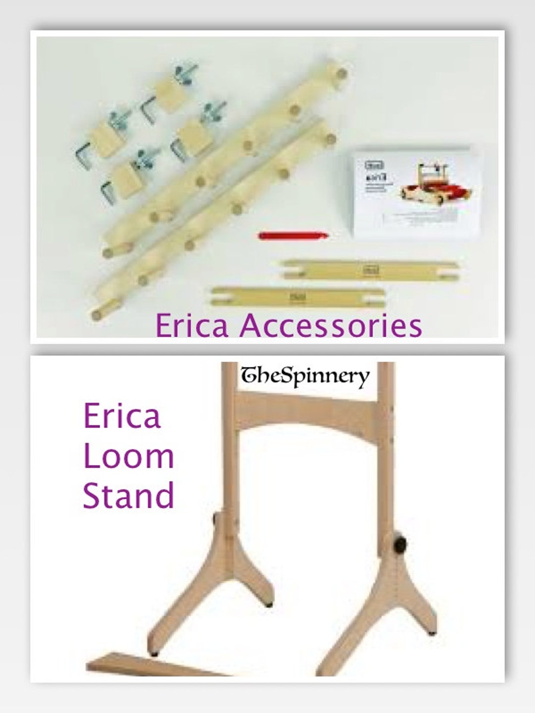IN STOCK Louet Erica Loom Stand, Accessories, Extra Shafts, Heddles ...