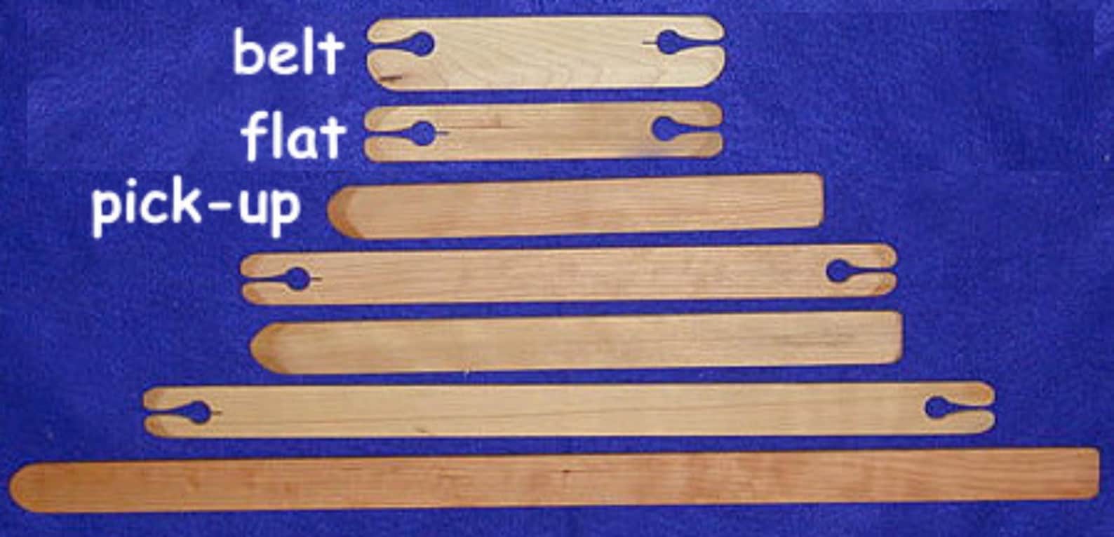 Stick, Belt Inkle Shuttles and Pick up Sticks Beka All Sizes SUPERFAST ...