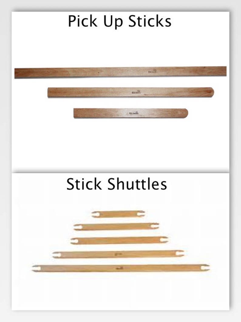 Kromski Weaving Parts, Shuttles & Pick up Sticks for 24", 32" Harp ...
