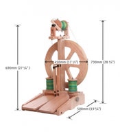 How to Make Your Own Kick Spindle Spinning Wheel for Spinning - Etsy Canada