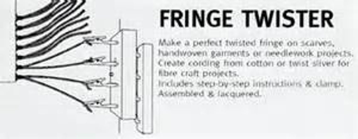 Ashford FUN & HANDY Fringe Twister SUPERFAST Shipping - Etsy