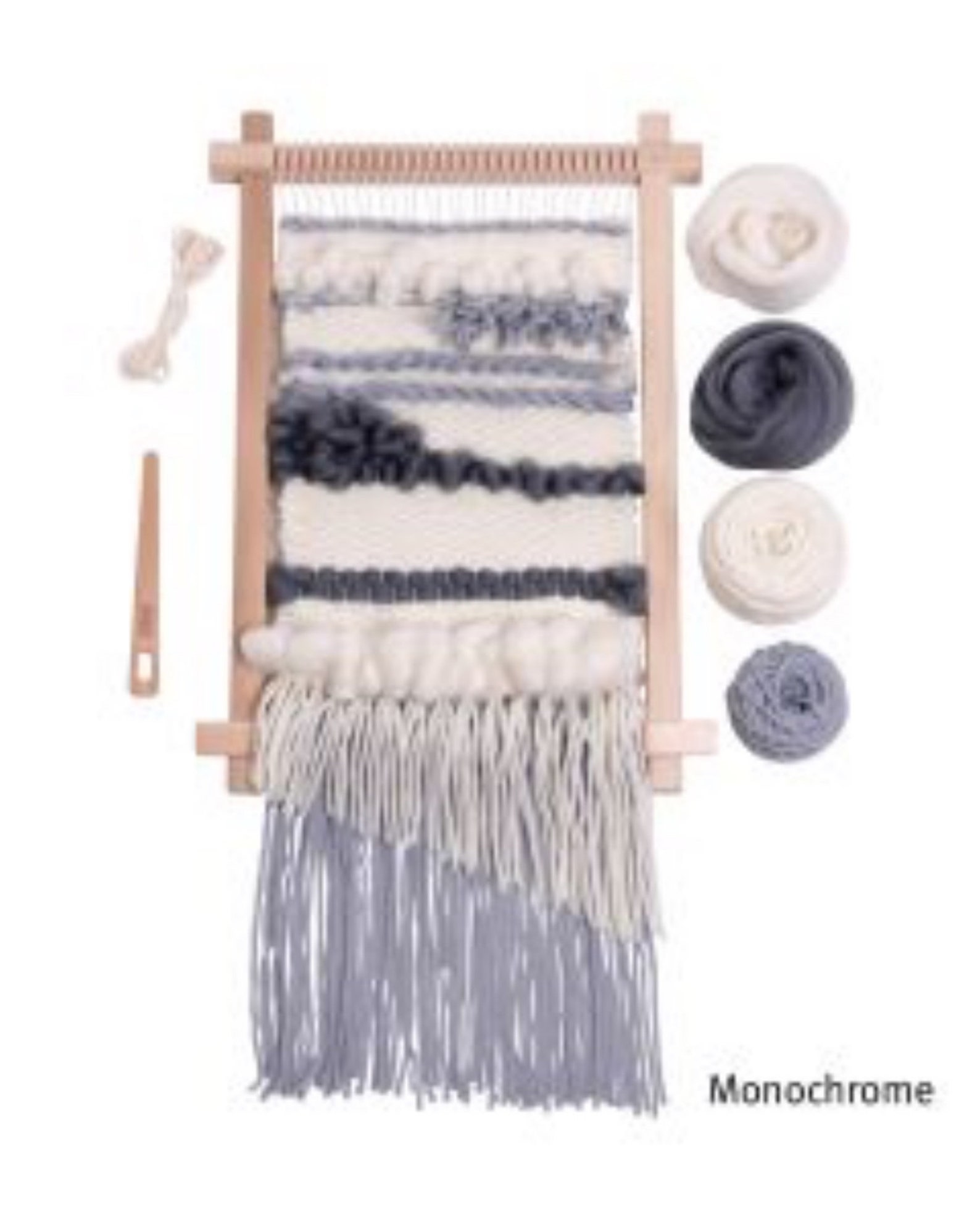 ALL INCLUSIVE Tapestry Weaving Kit Loom, Tools, Yarn, Pattern Super ...