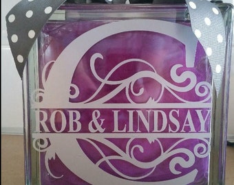 Custom glass blocks | Etsy