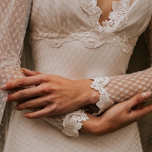 Plumeria | Delicate Lace Wedding Dress - Etsy