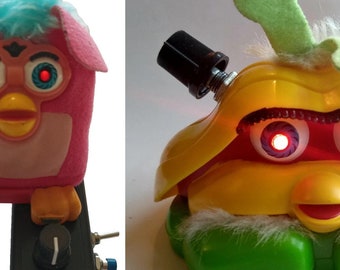 2001 Tiger Electronics Hasbro Interactive Blue Furby Clam Shelby ...