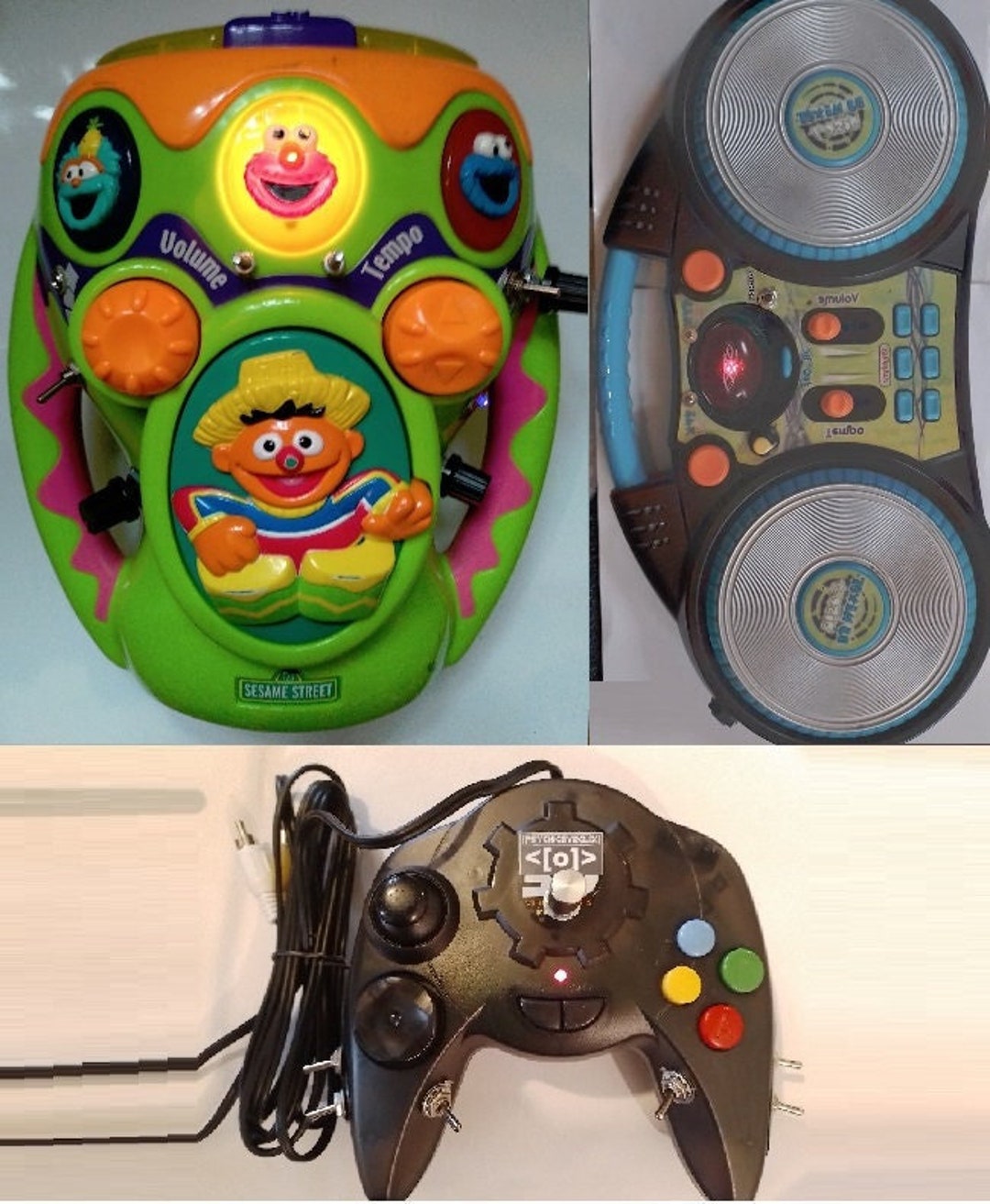 Circuit Bent Bongos, DJ Decks & 50 Game Glitch Console - Etsy