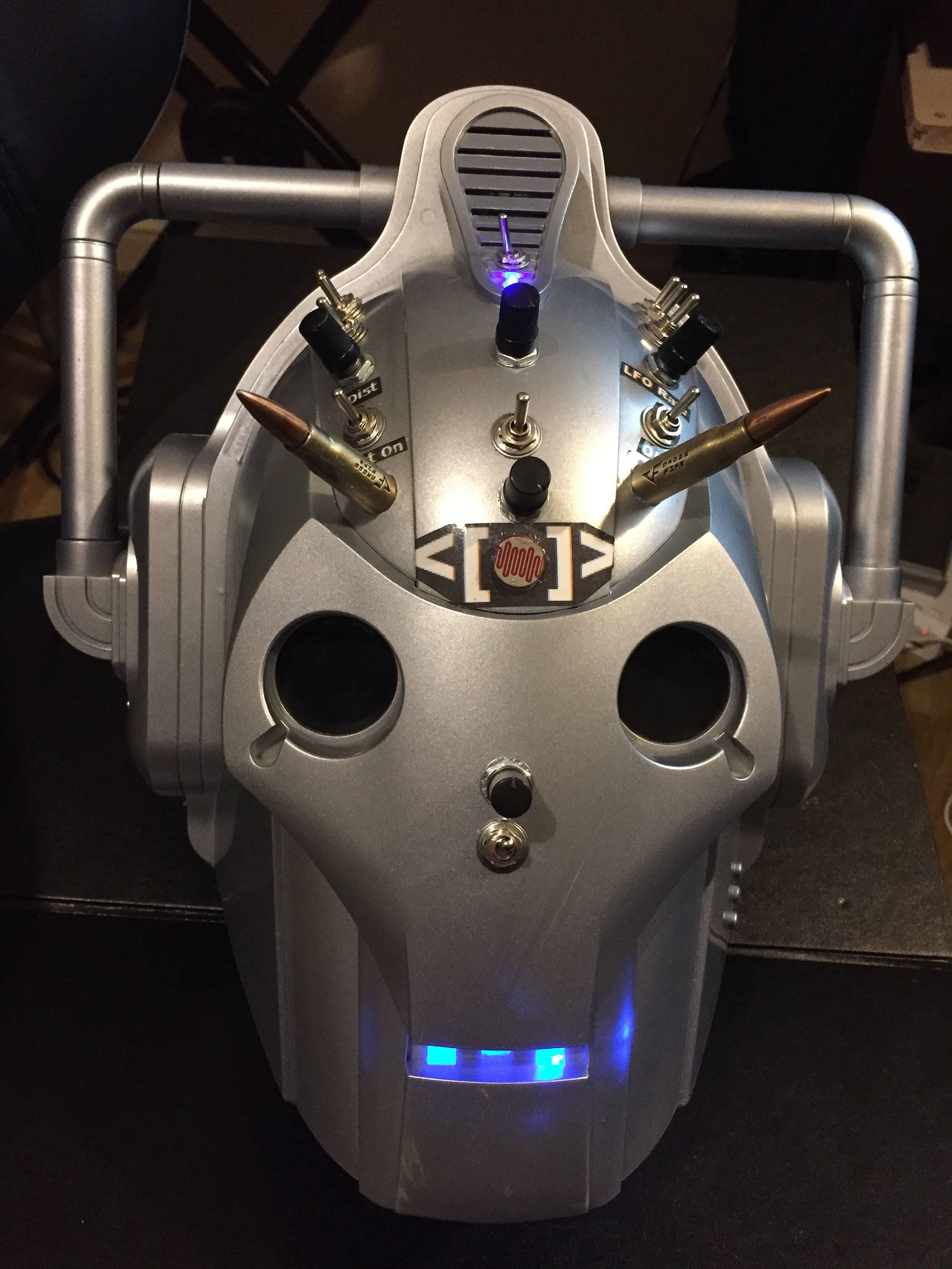 Circuit Bent Noise helmet/voice changer/effects | Etsy