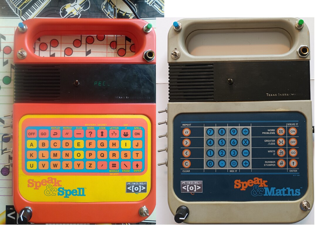 Circuit Bent Speak and Spell, Speak and Maths - Etsy