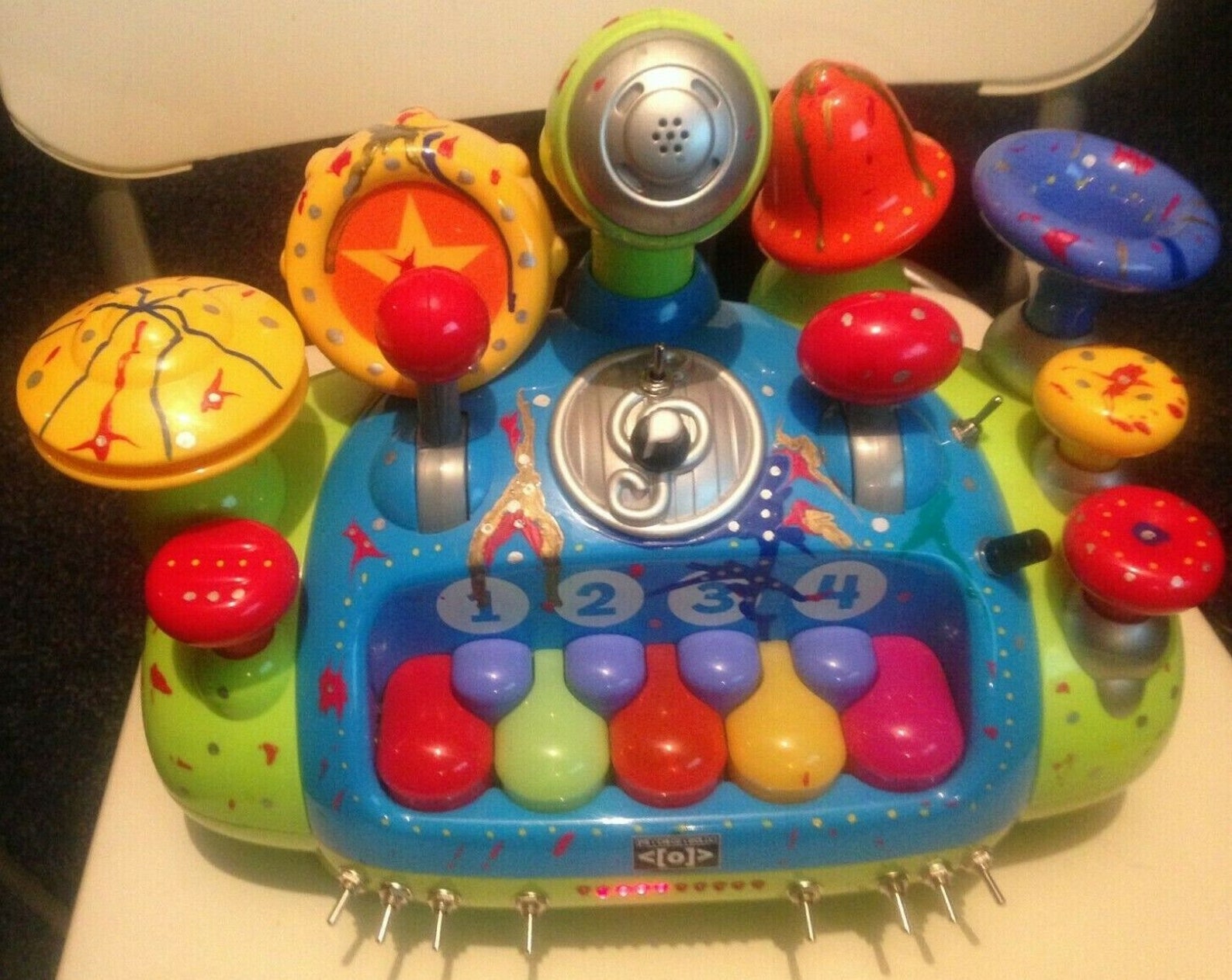 Circuit Bent Toy Drum Pads or Circuit Bent ELC Drum Toy W/sequencer - Etsy