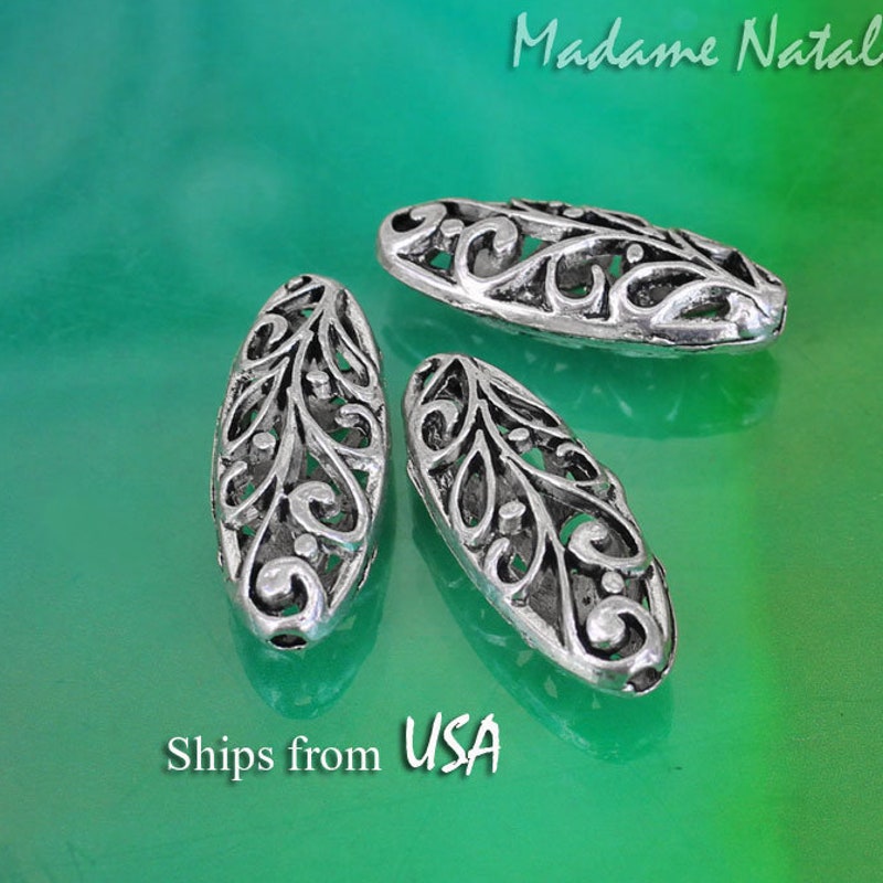 Filigree Beads - Etsy