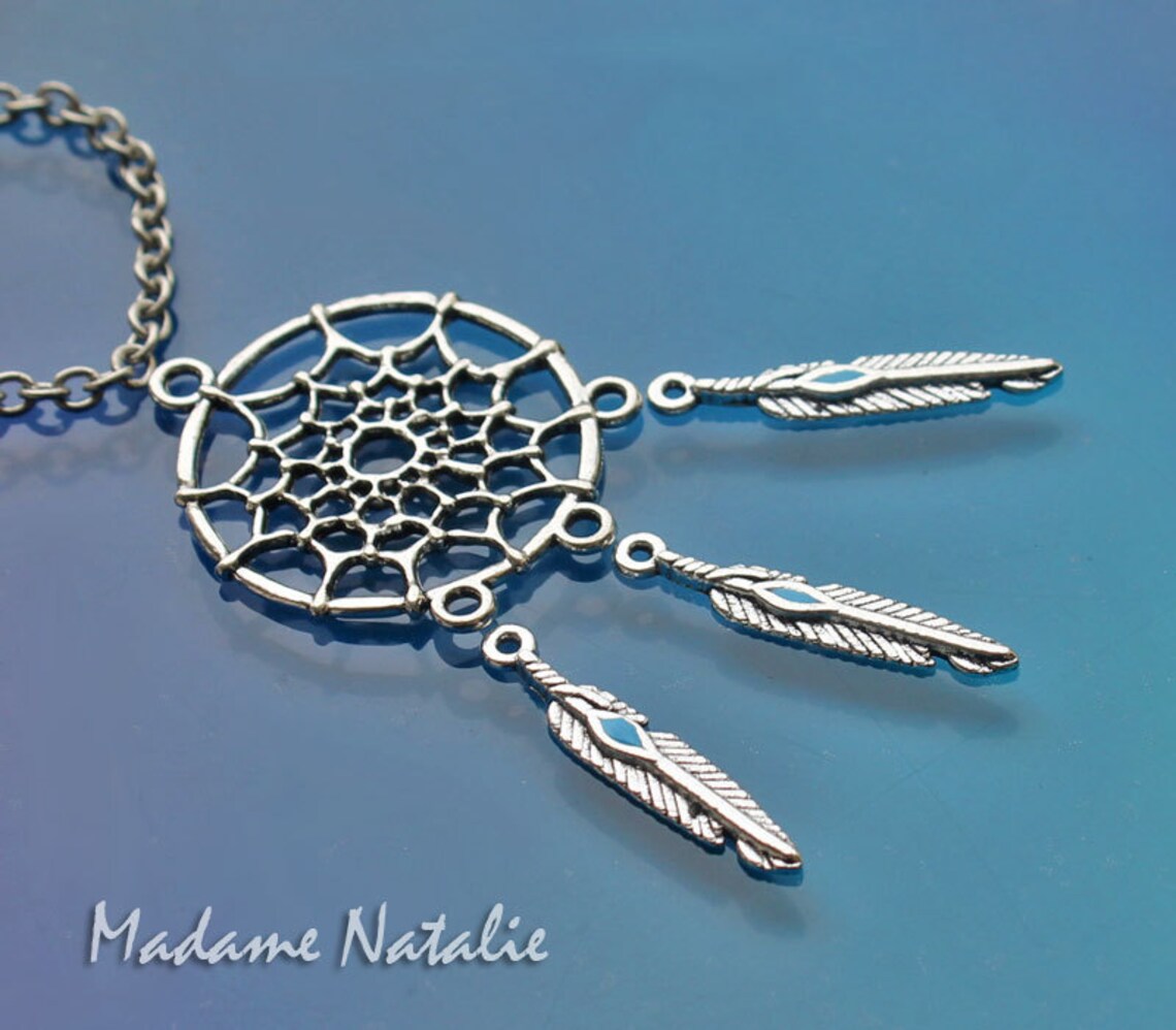 Feather Charms 27x5mm Tibetan Silver Blue Enamel Feathers - Etsy