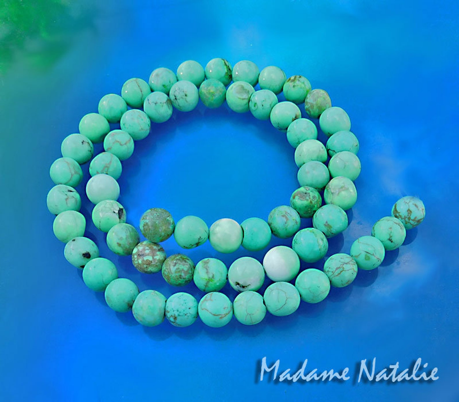 Green Magnesite Round Beads 5mm Small Magnesite Beads in - Etsy