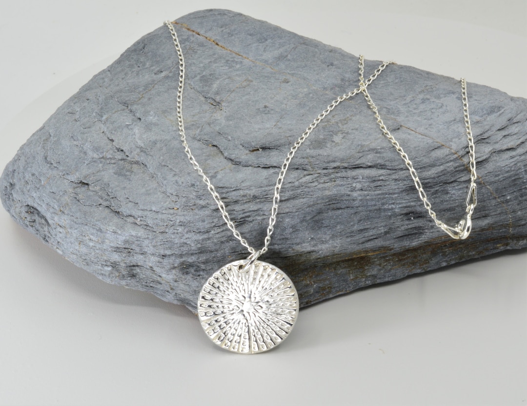 Calming Mindful Jewelry Eco Friendly Fine Silver Pendant - Etsy