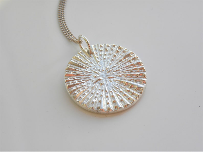 Calming Mindful Jewelry Eco Friendly Fine Silver Pendant | Etsy