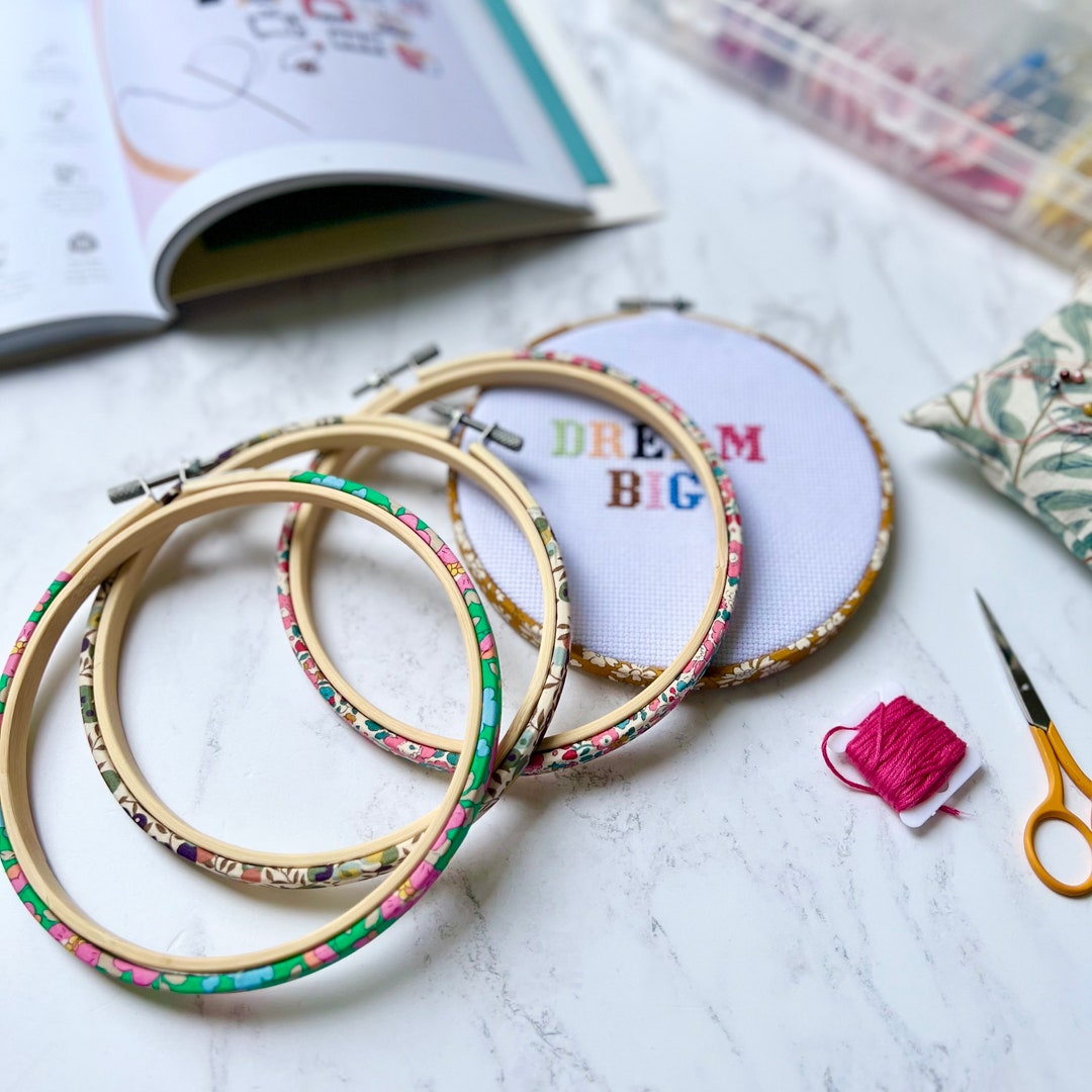 Liberty Decorative Embroidery Hoop, Embroidery Round Frame, Gift for ...