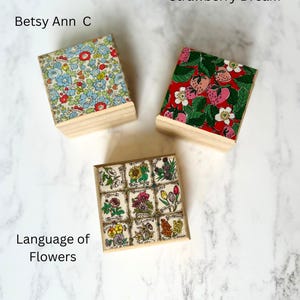 Liberty of London Trinket Box With Hinged Lid, Pretty Floral Keepsake ...