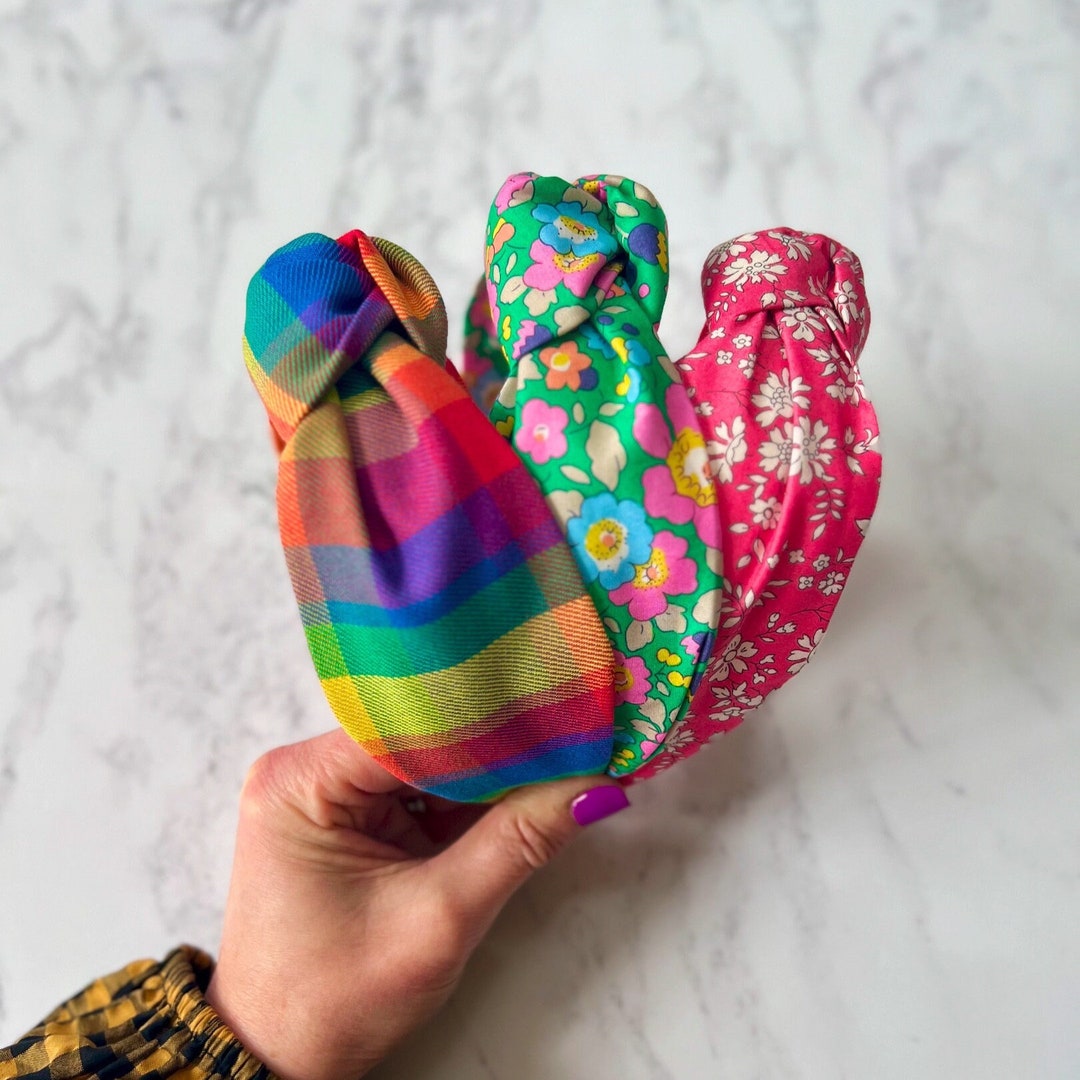 Summer Liberty Knotted Headband, Liberty Floral, Libery Turban ...