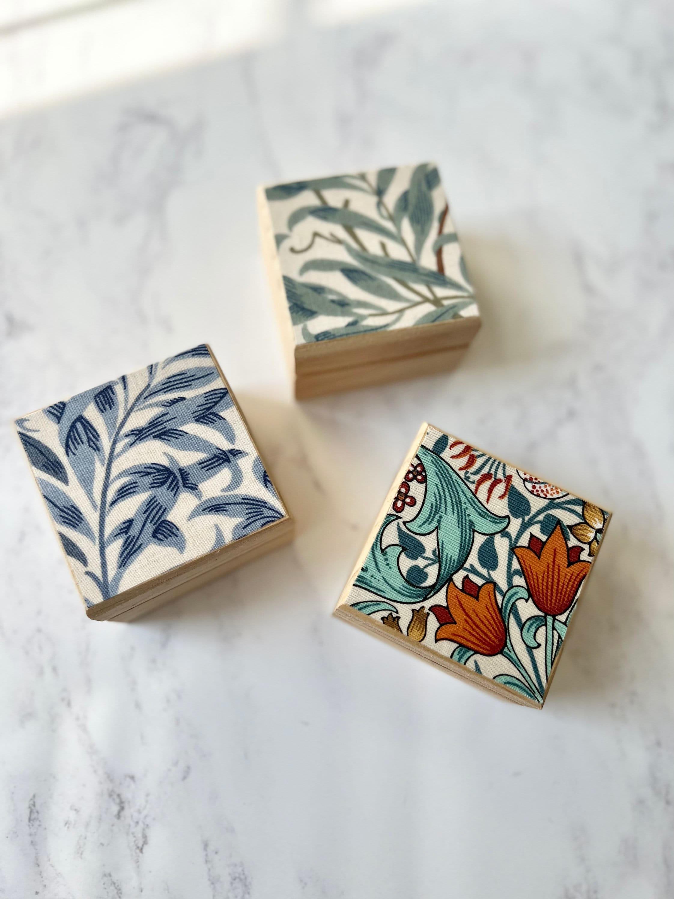 William Morris Trinket Box With Lid, Trinket Box, Keepsake Jewellery ...