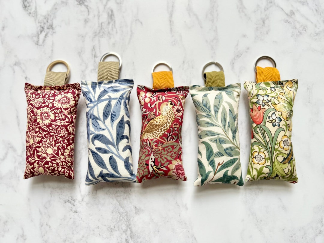 William Morris Key Fob, William Morris Key Ring, Fresher Gift ...