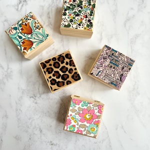 Liberty of London Trinket Box With Hinged Lid, Pretty Floral Keepsake ...