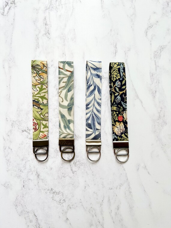 William Morris Key Fob William Morris Lanyard Fresher Gift - Etsy