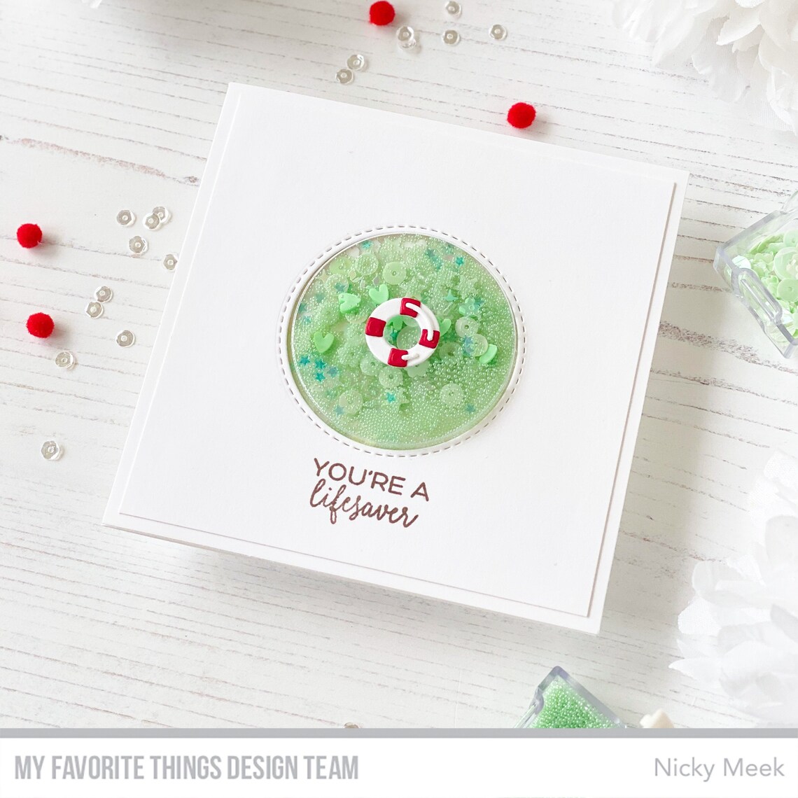 Shaker Card - Etsy