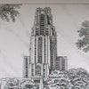 Pitt Cathedral of Learning Print - Etsy