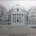University of Virginia Rotunda Pen and Ink Drawing - Etsy