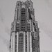University of Pittsburgh - Cathedral of Learning 11"x14" Pen and Ink ...