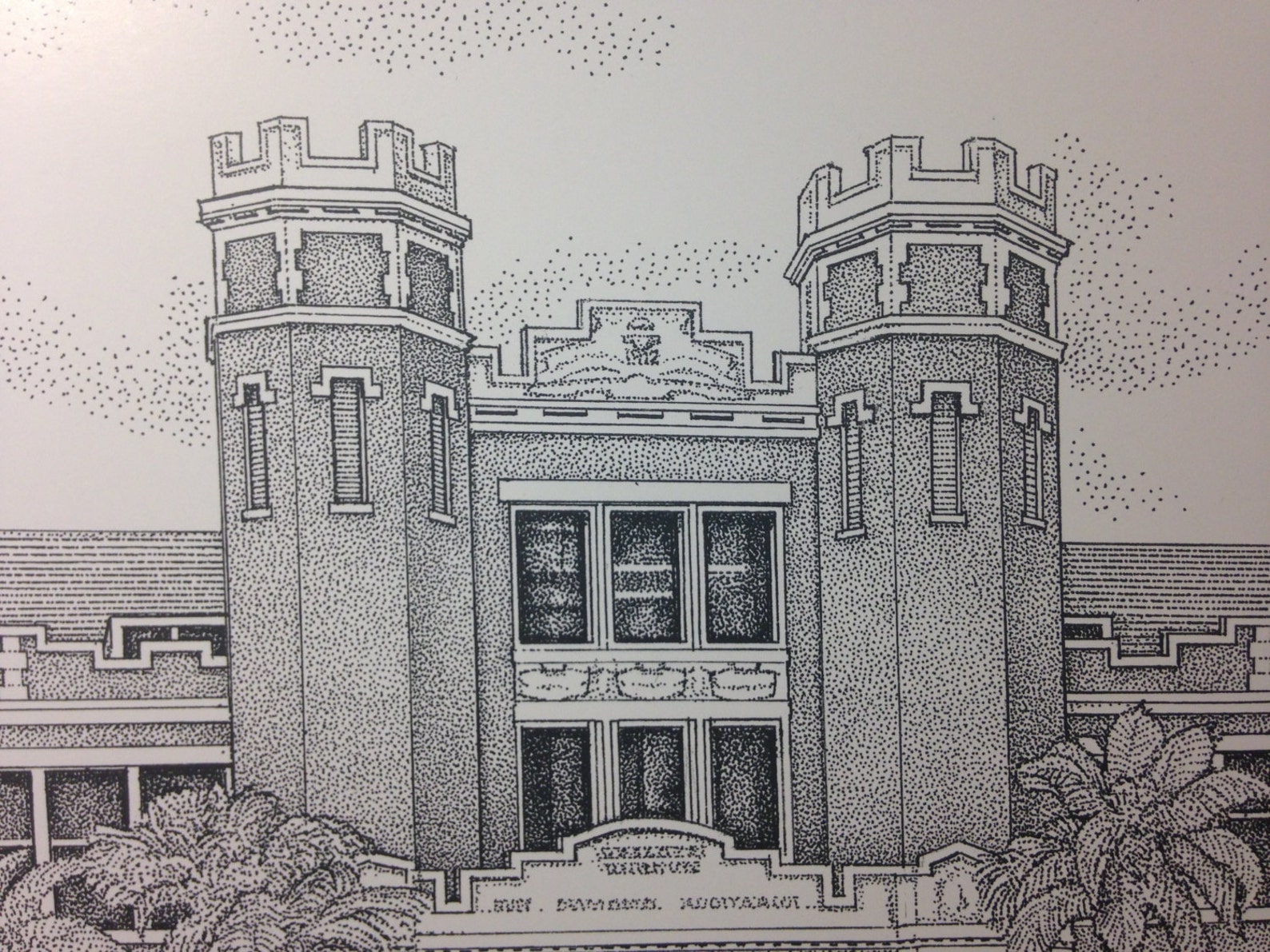 Florida State Westcott/ruby Diamond Auditorium - Etsy