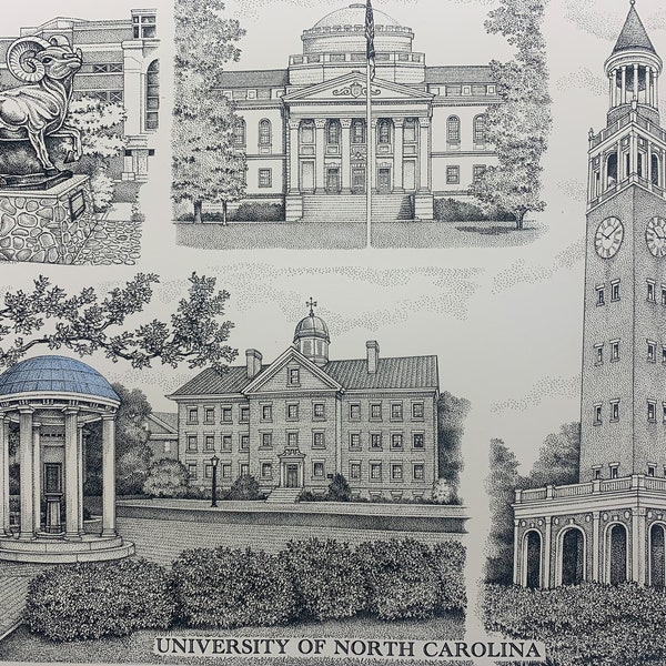 Unc Poster - Etsy