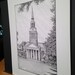 Wake Forest 11x14 Pen and Ink Print - Etsy