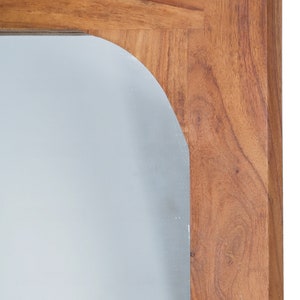 Handmade Rustic Wooden Wall Mirror: Farmhouse Home Decor - Etsy