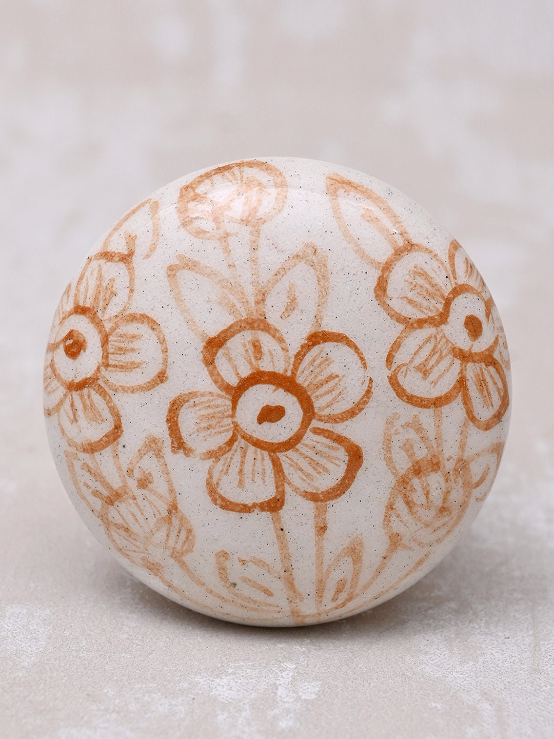 White Ceramic Blue Pottery Ceramic Blue Pottery Door Knob With Blue ...