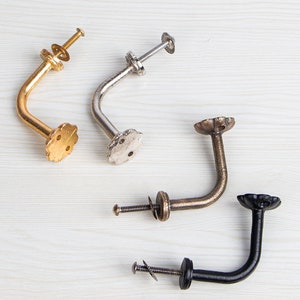 Handmade Solid Red Color Round Shape Design Curtain Tie Back Hook ...