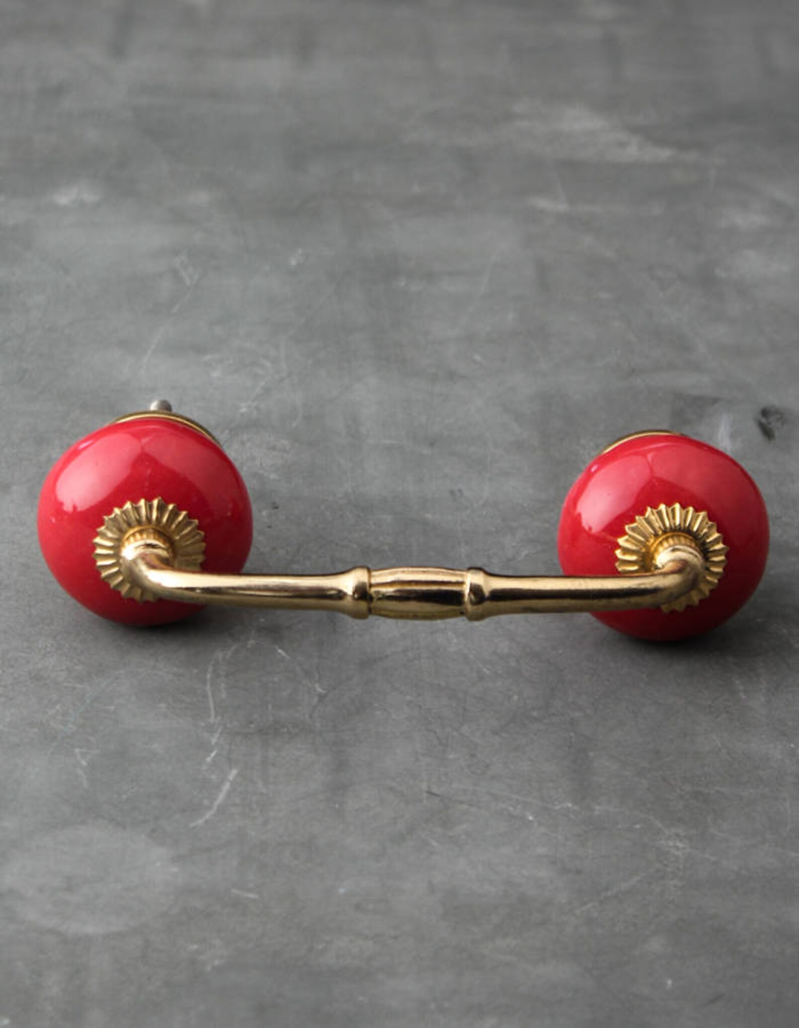 Red Color Wardrobe Ceramic Cabinet Pull sold in Sets - Etsy