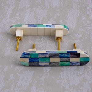 Oval Shape Natural Handmade Camel Horn Bone Drawer Pull, Drawer Handles ...