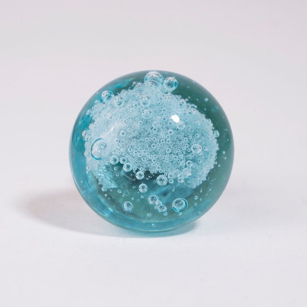 Turquoise Glass Cabinet Knobs - Etsy