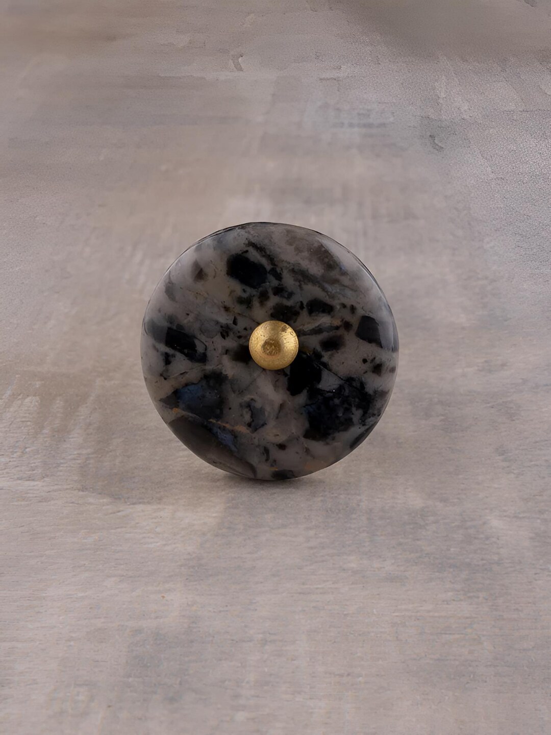Natural Agate Gemstone Cabinet Knobs Set - Black & Gray Luxury Kitchen Drawer Pulls, Decorative ...
