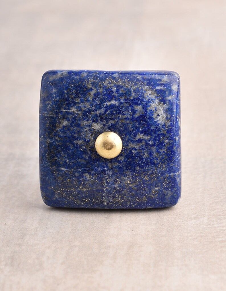 Natural Agate Gemstone Cabinet Knob, Luxury Furniture Hardware, Unique ...