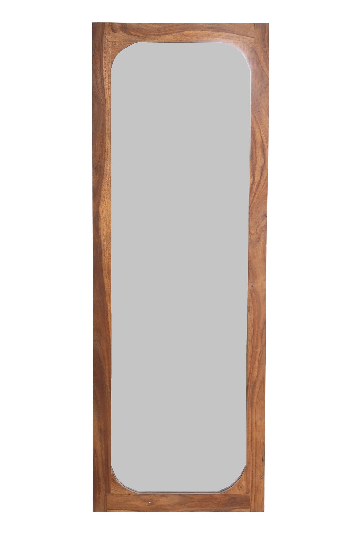 Handmade Rustic Wooden Wall Mirror: Farmhouse Home Decor - Etsy