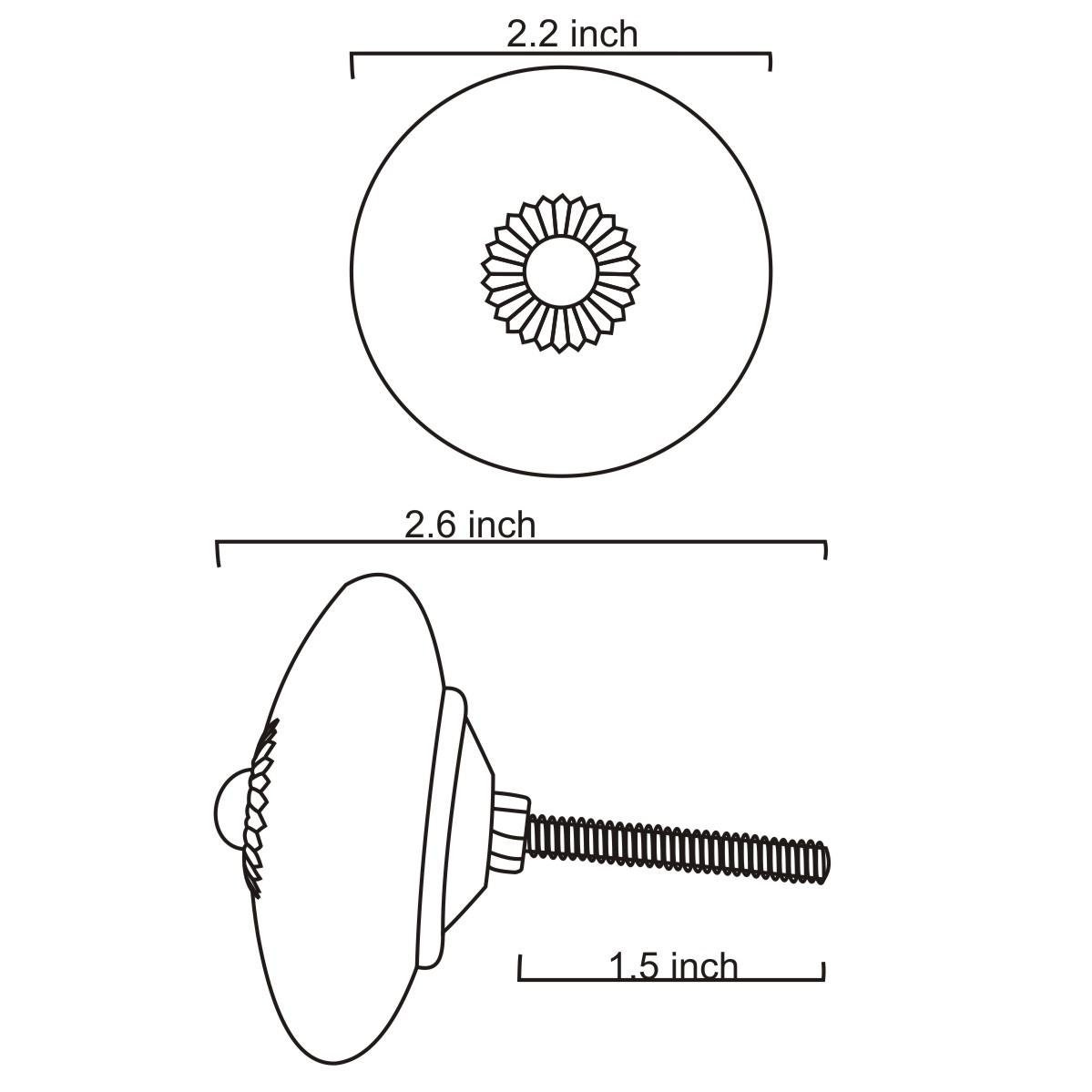 Round Pink Ceramic Kitchen Handle Drawer Pull Sold in Sets | Etsy