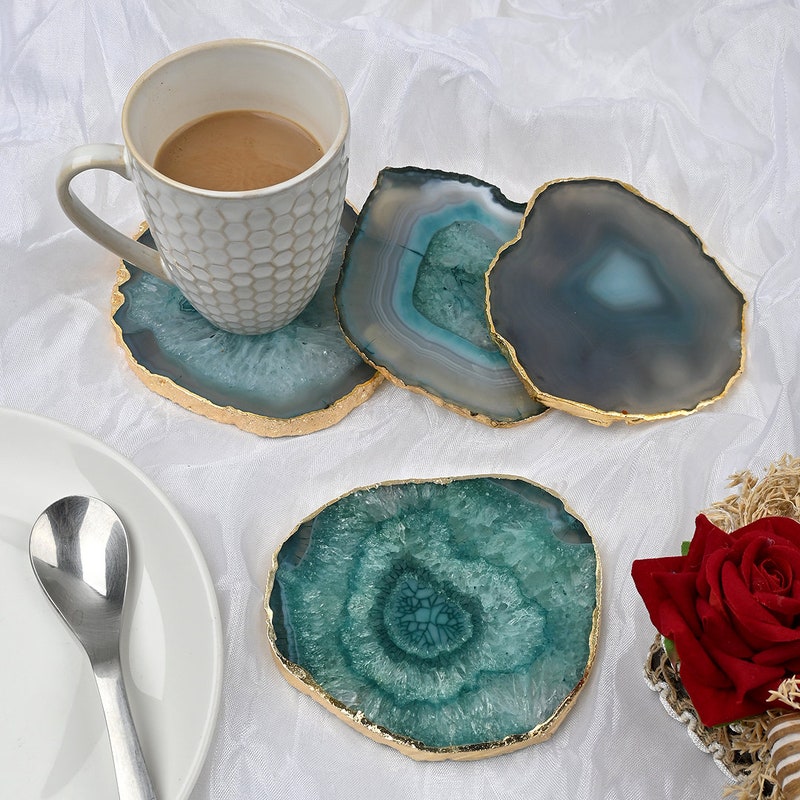 Agate Coaster - Etsy