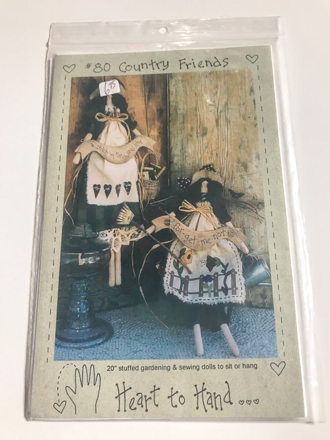 Heart to Hand Pattern: Country Friends #80 - Etsy