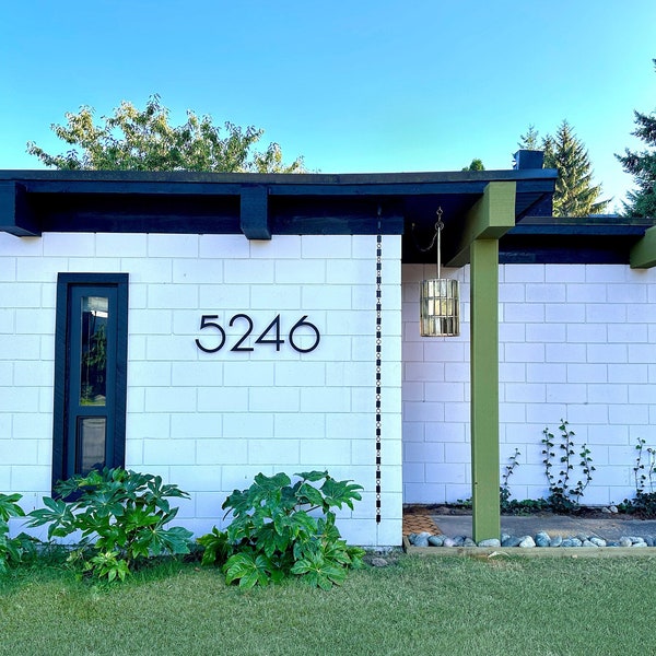 Metal House Numbers - Etsy
