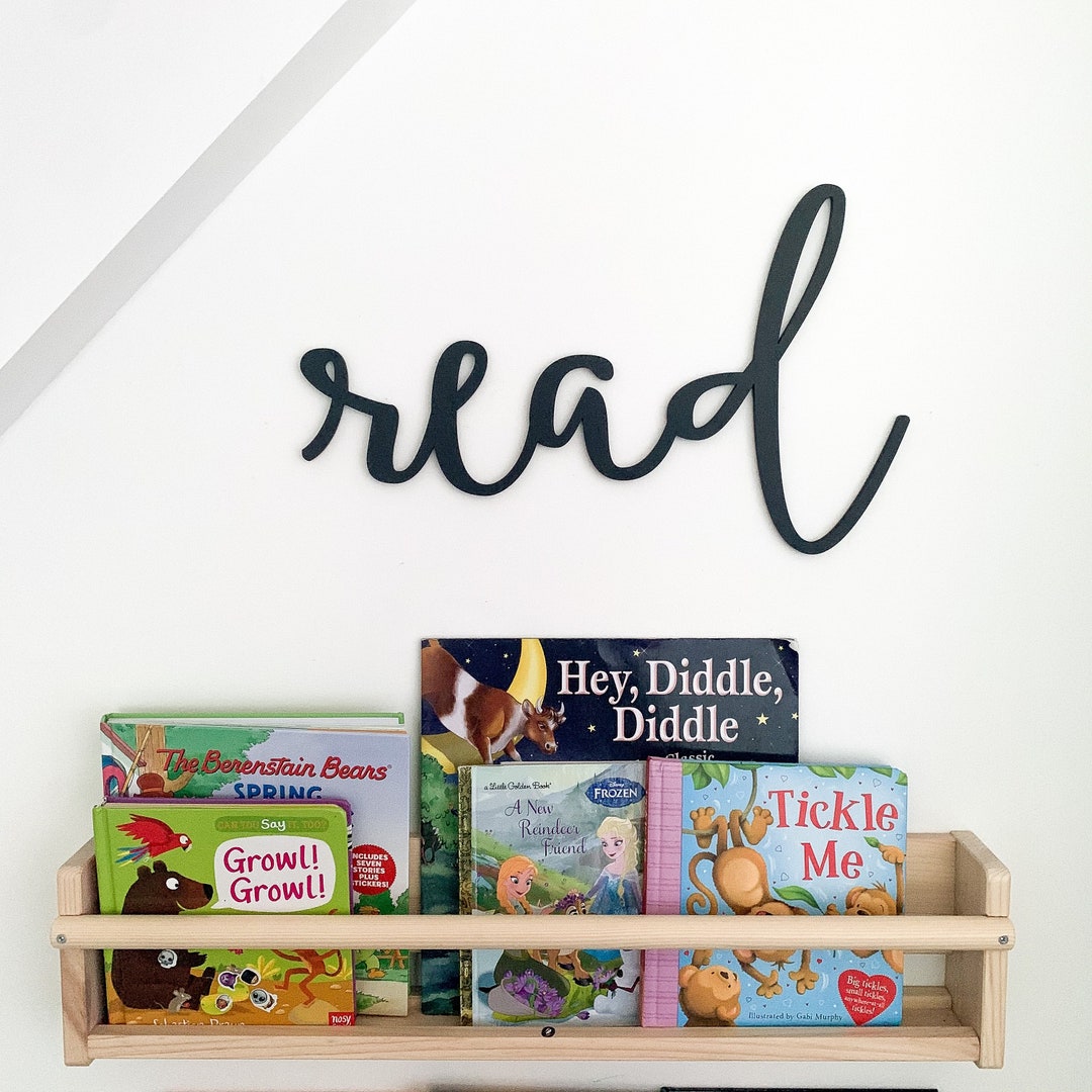 Read Cutout | Kids Bedroom Decor | Nursery Wall Decor | Playroom Wall ...
